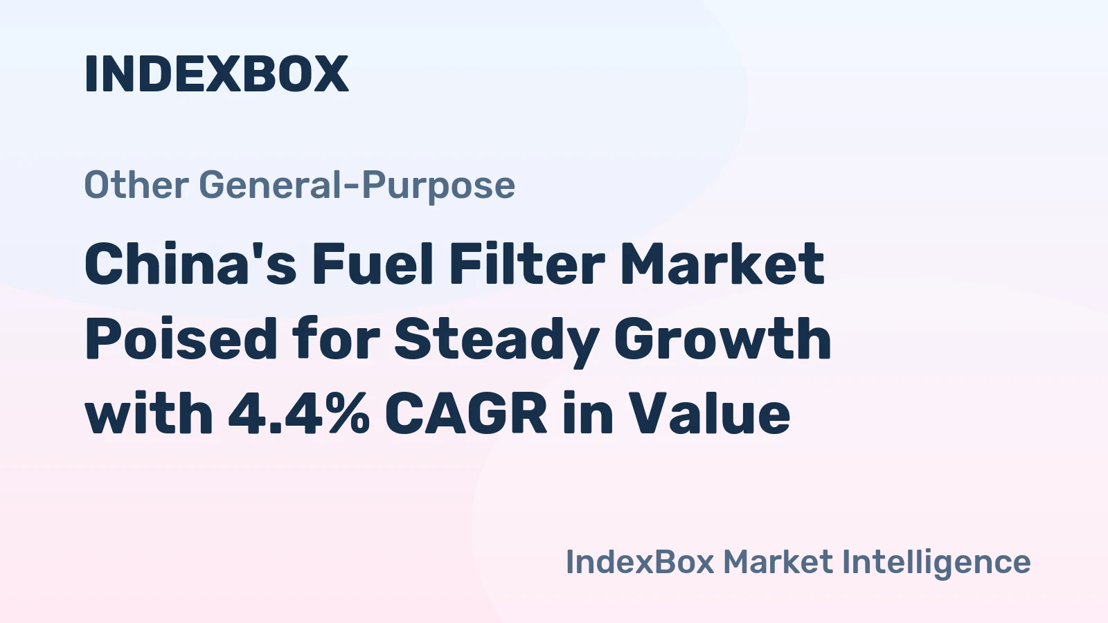 China's Fuel Filter Market Poised for Steady Growth with 4.4% CAGR in Value