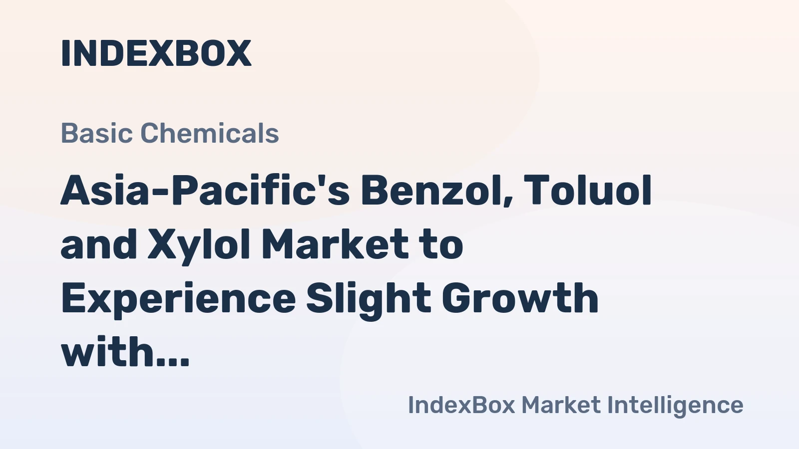 Asia-Pacific's Benzol, Toluol and Xylol Market to Experience Slight Growth with a CAGR of +1.9% Reaching $7.2B by 2035