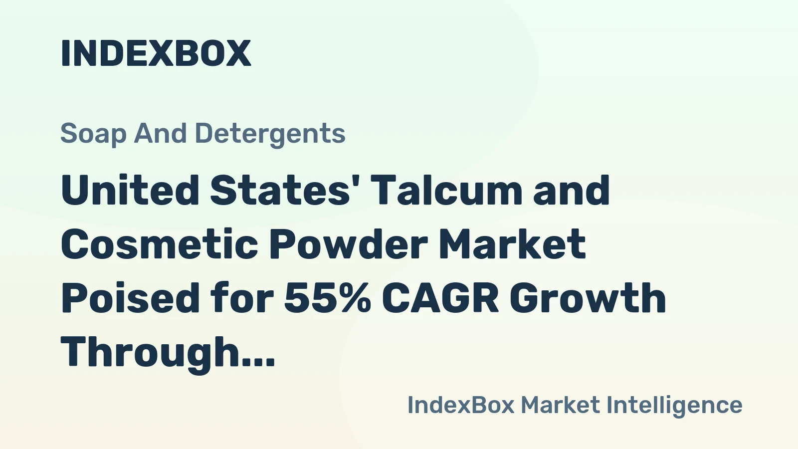 United States' Talcum and Cosmetic Powder Market Poised for 55% CAGR Growth Through 2035
