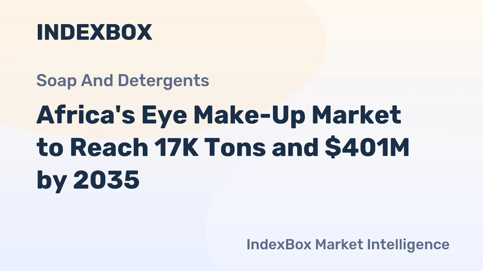 Africa's Eye Make-Up Market to Reach 17K Tons and $401M by 2035