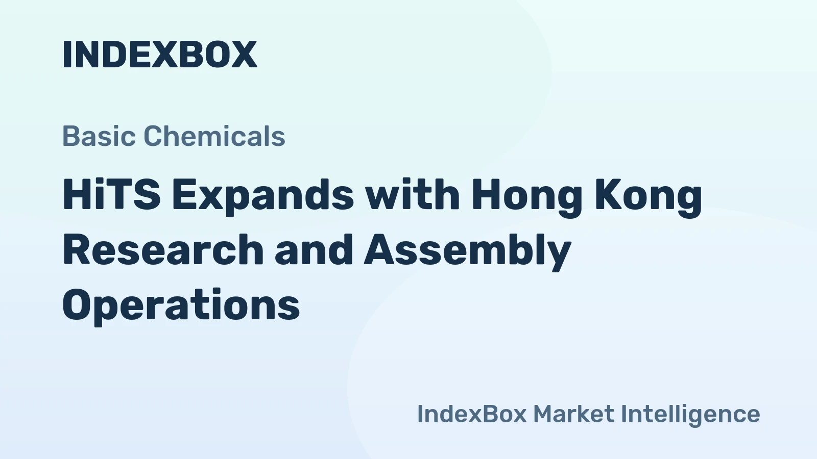 HiTS Expands with Hong Kong Research and Assembly Operations