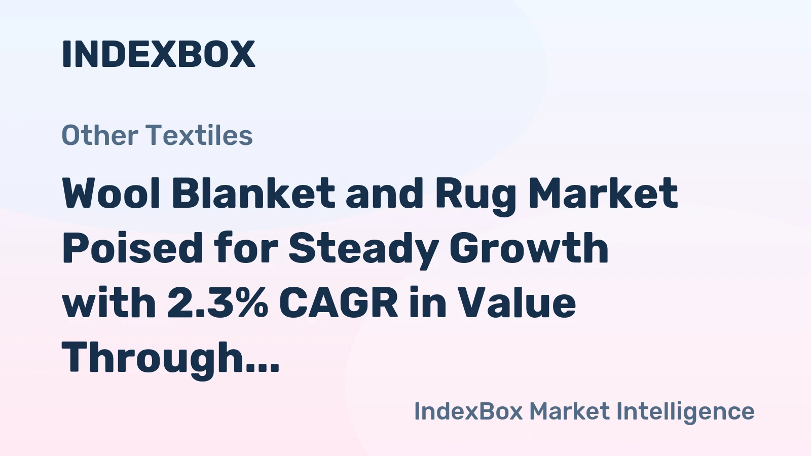 Wool Blanket and Rug Market Poised for Steady Growth with 2.3% CAGR in Value Through 2035