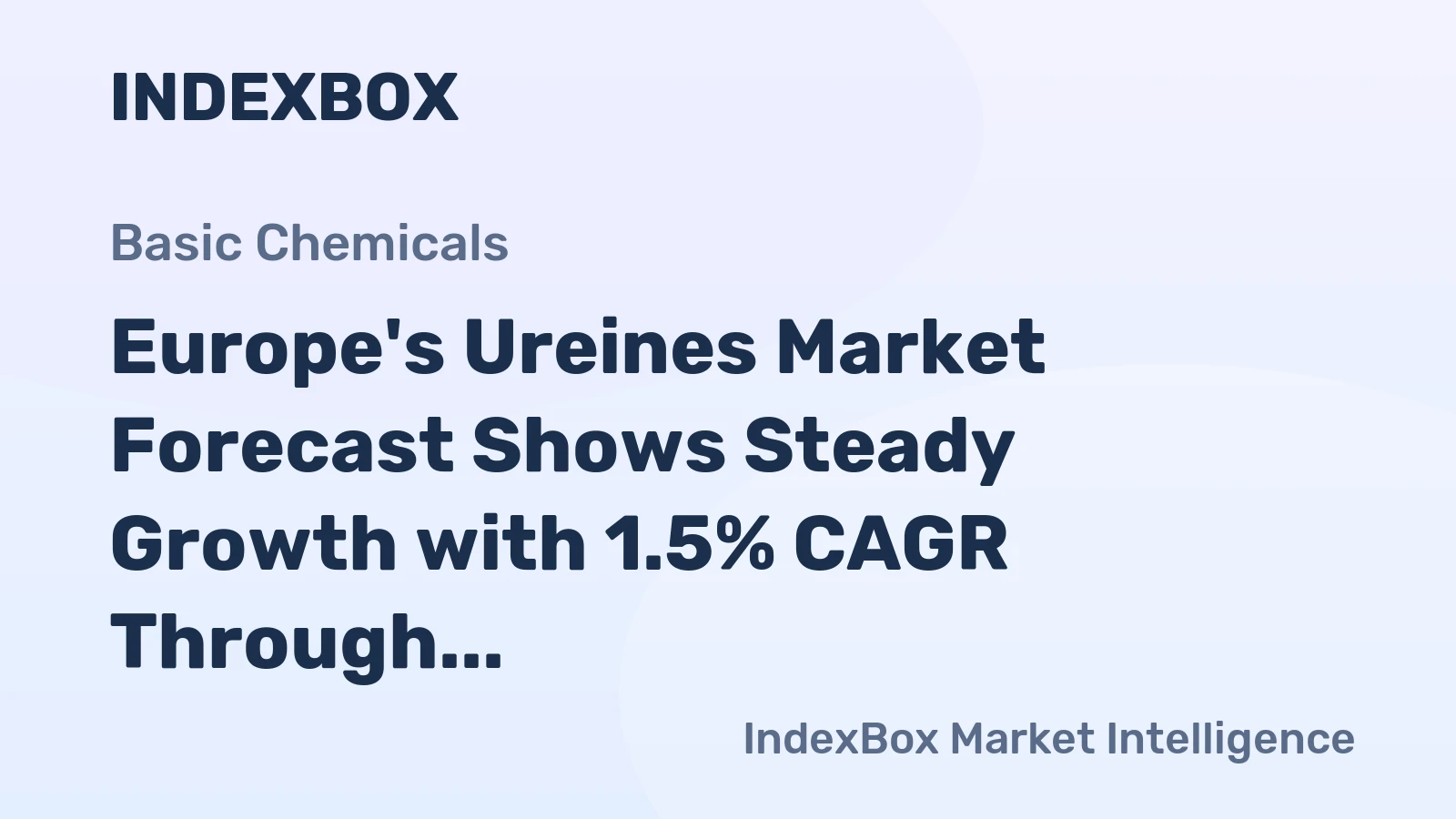 Europe's Ureines Market Forecast Shows Steady Growth with 1.5% CAGR Through 2035