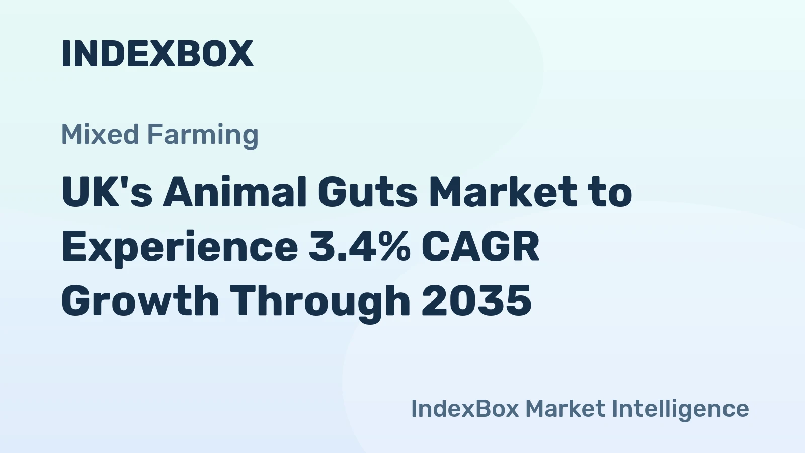 UK's Animal Guts Market to Experience 3.4% CAGR Growth Through 2035