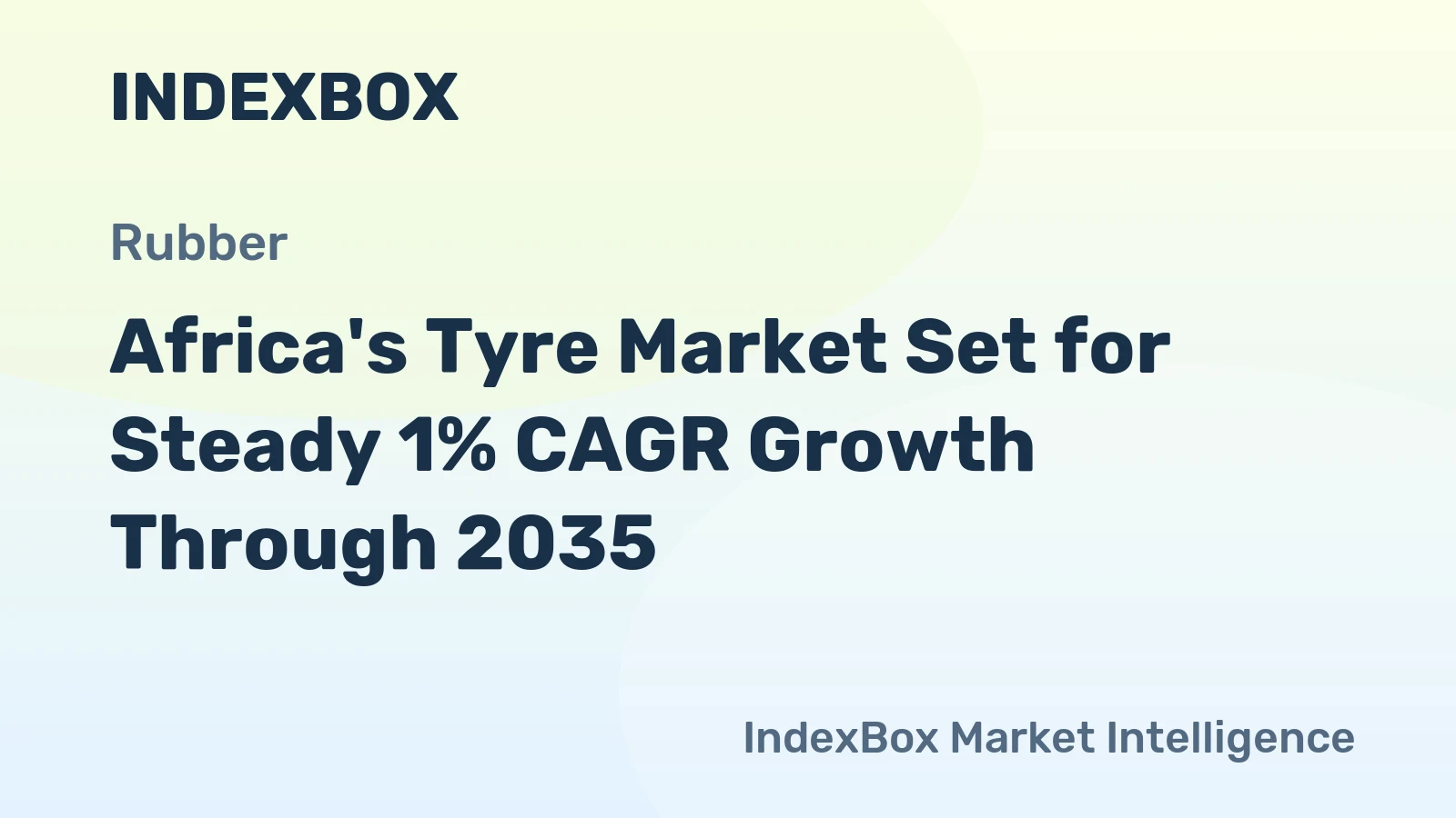 Africa's Tyre Market Set for Steady 1% CAGR Growth Through 2035
