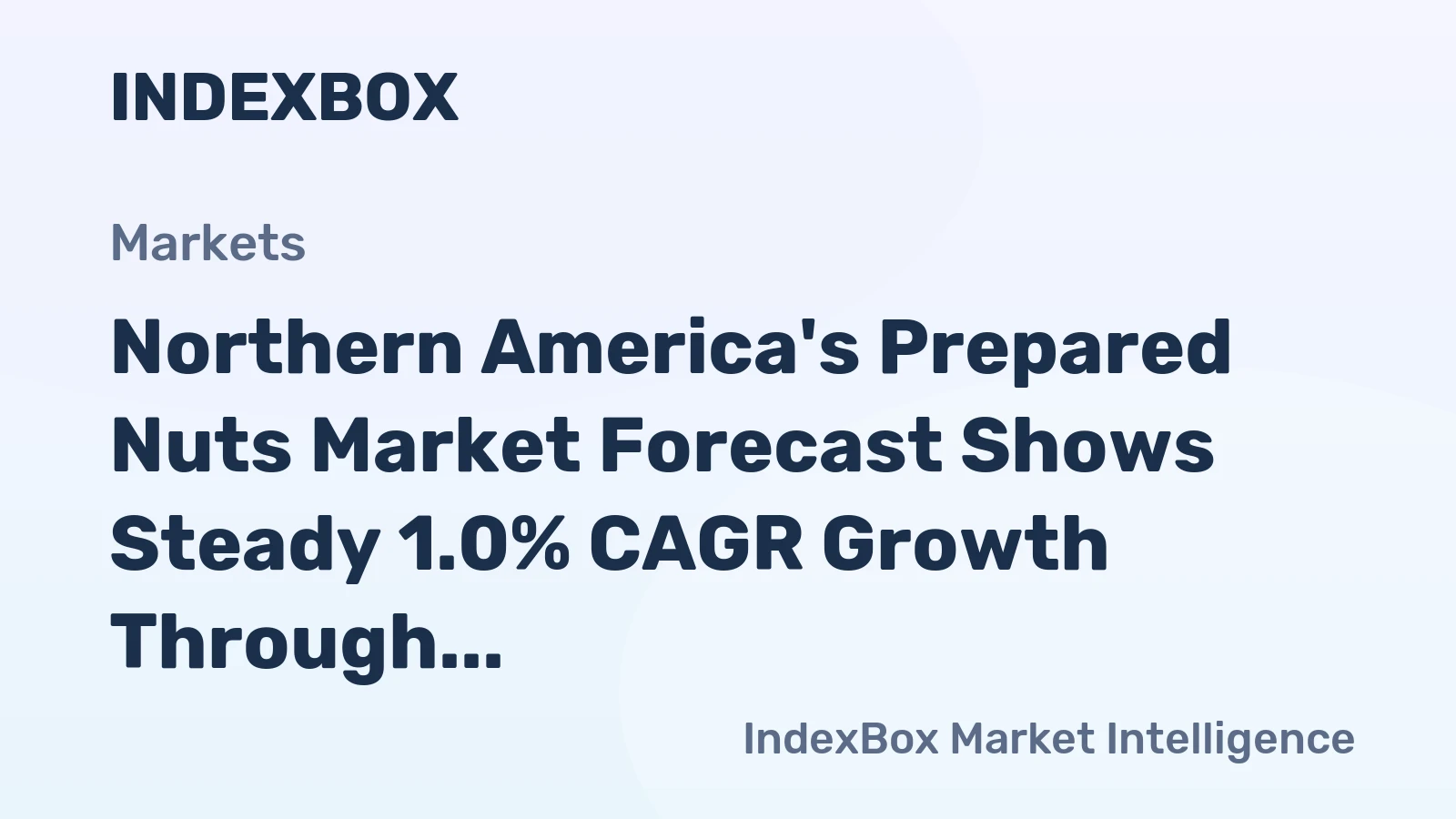 Northern America's Prepared Nuts Market Forecast Shows Steady 1.0% CAGR Growth Through 2035