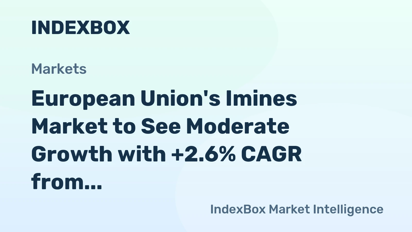 European Union's Imines Market to See Moderate Growth with +2.6% CAGR from 2024 to 2035