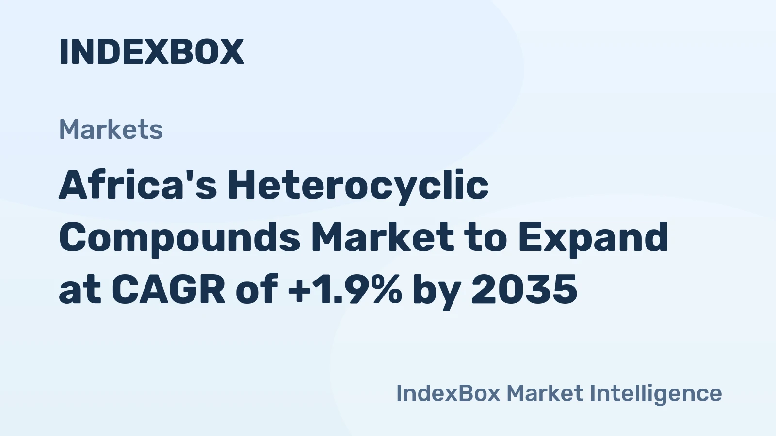 Africa's Heterocyclic Compounds Market to Expand at CAGR of +1.9% by 2035