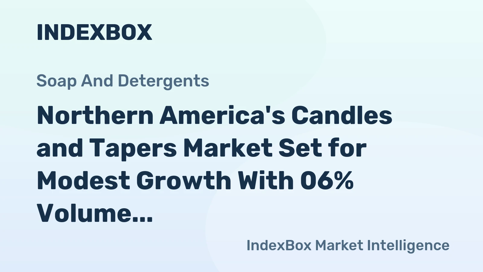 Northern America's Candles and Tapers Market Set for Modest Growth With 06% Volume CAGR Through 2035