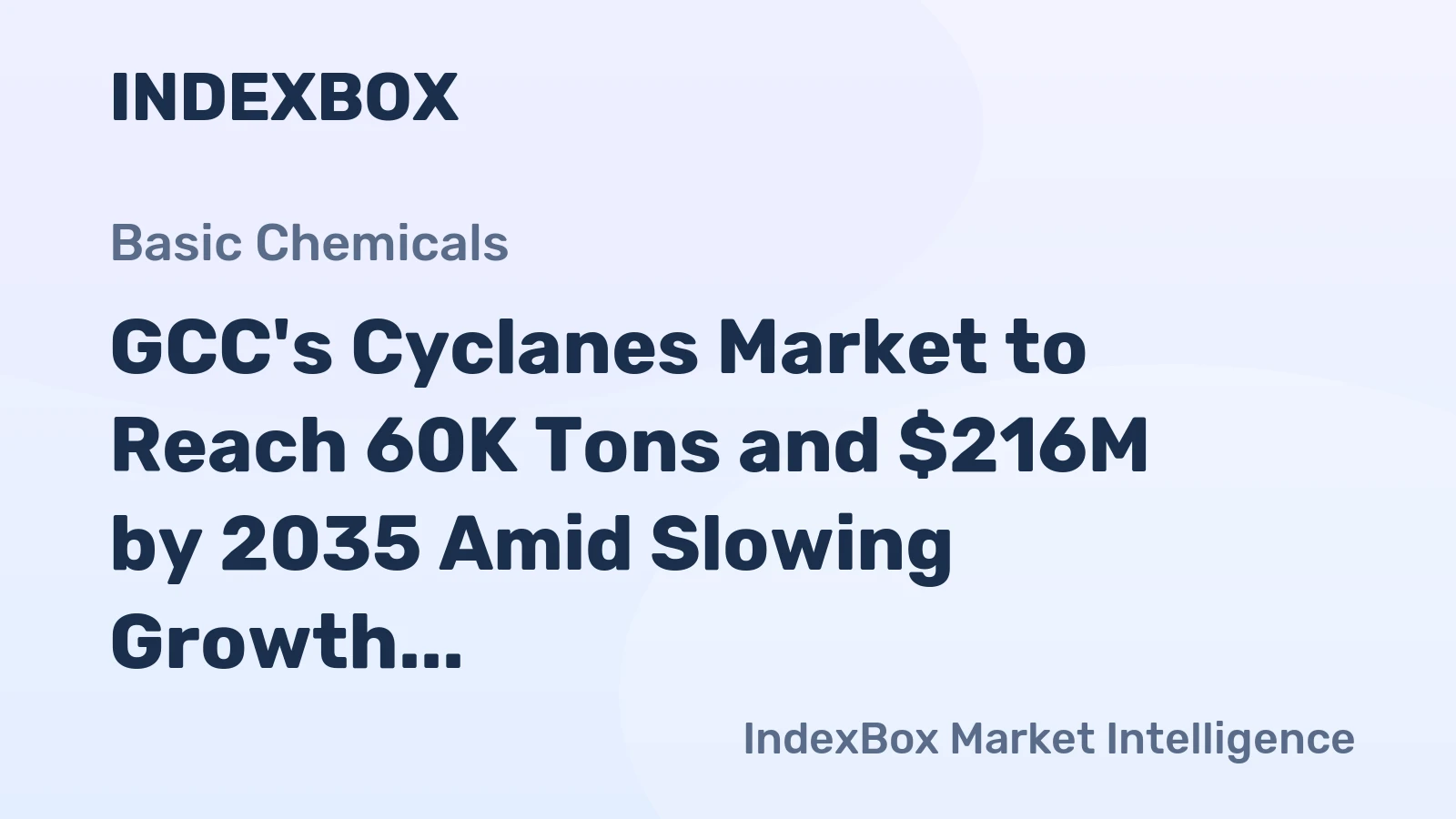 GCC's Cyclanes Market to Reach 60K Tons and $216M by 2035 Amid Slowing Growth