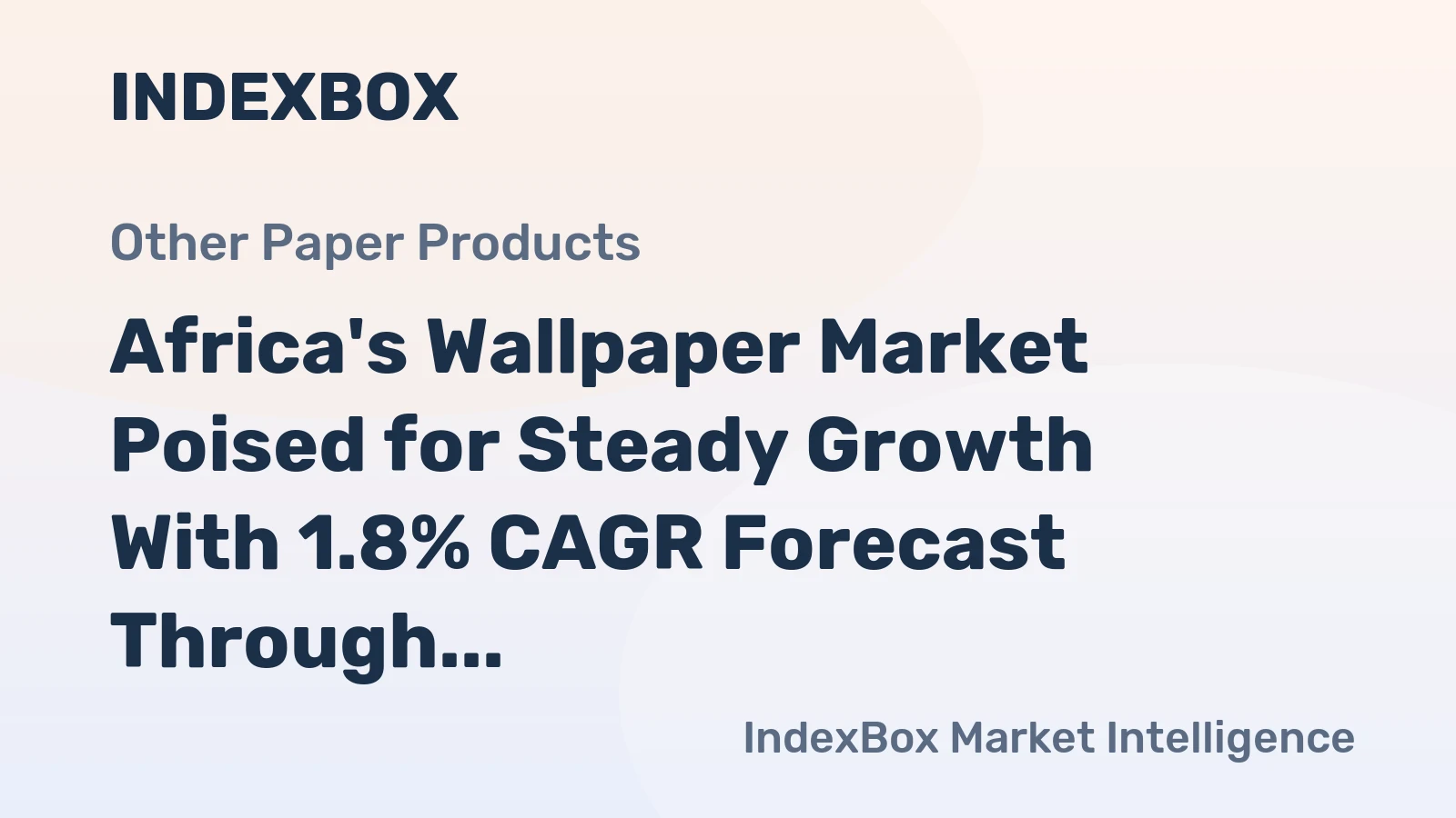 Africa's Wallpaper Market Poised for Steady Growth With 1.8% CAGR Forecast Through 2035