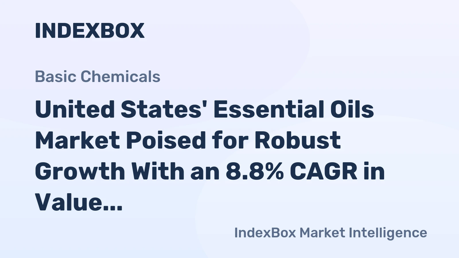 United States' Essential Oils Market Poised for Robust Growth With an 8.8% CAGR in Value Through 2035