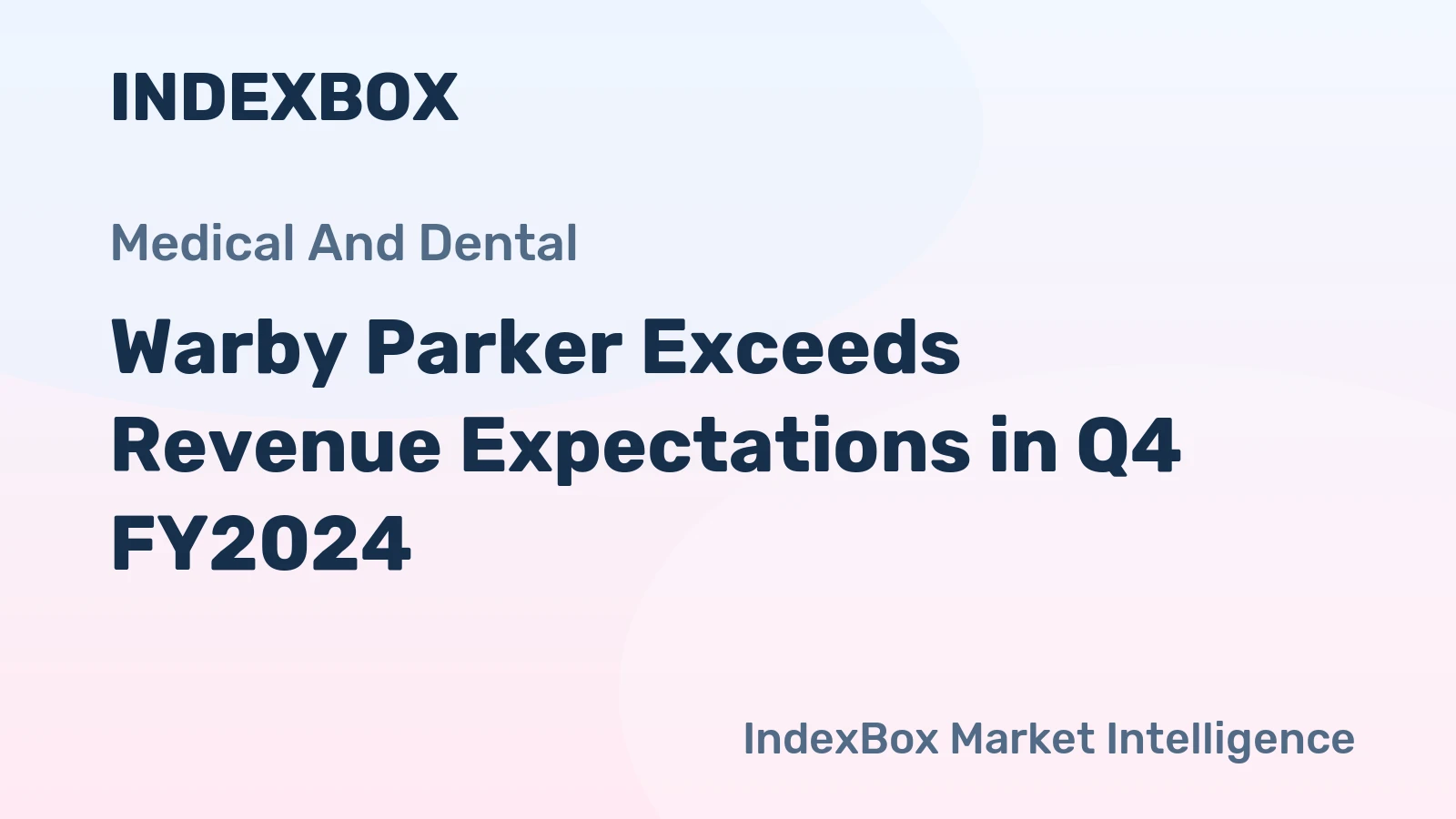 Warby Parker Exceeds Revenue Expectations in Q4 FY2024