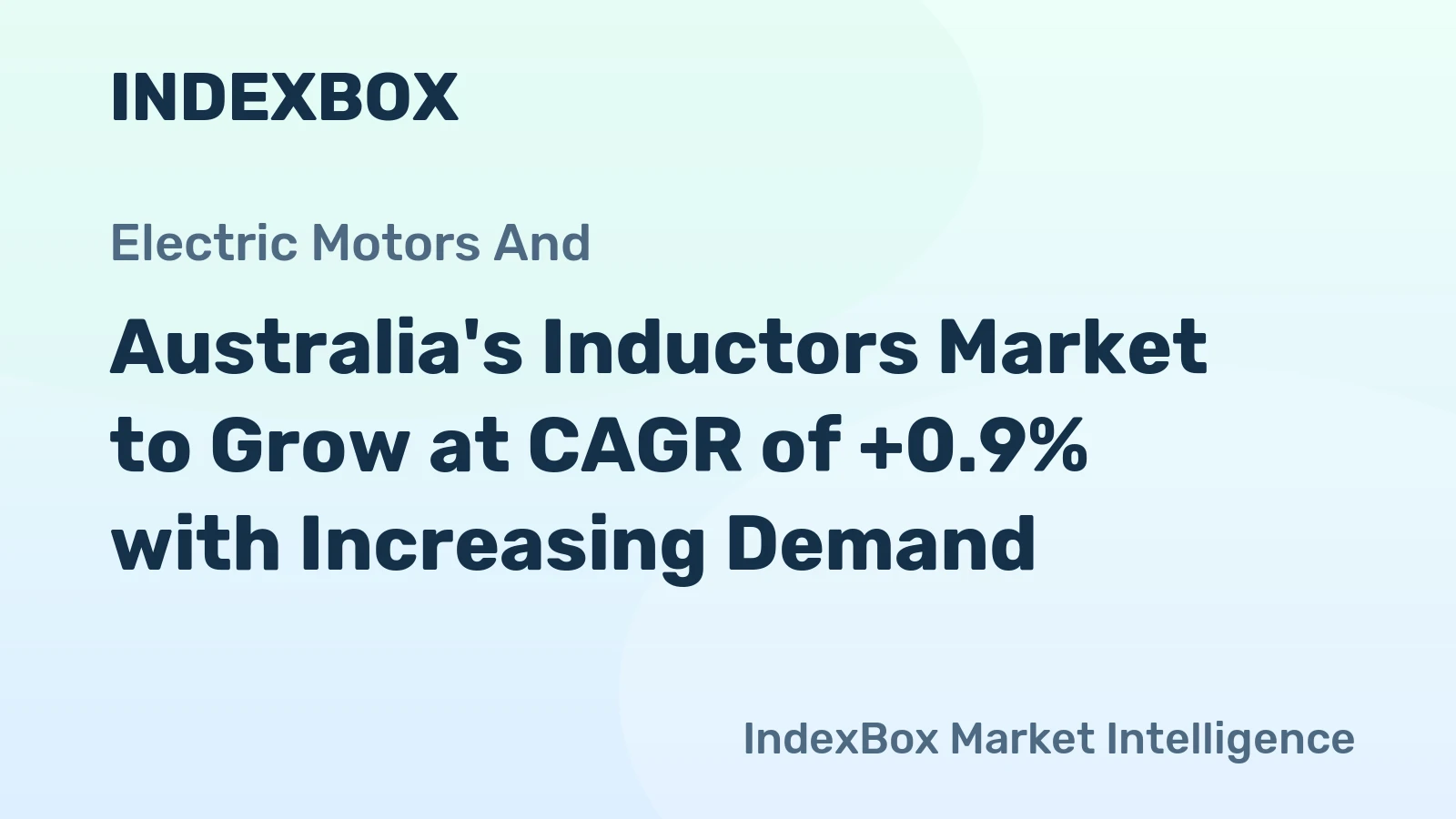 Australia's Inductors Market to Grow at CAGR of +0.9% with Increasing Demand