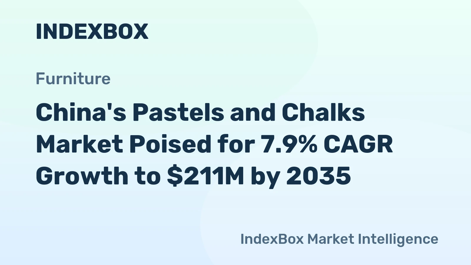 China's Pastels and Chalks Market Poised for 7.9% CAGR Growth to $211M by 2035