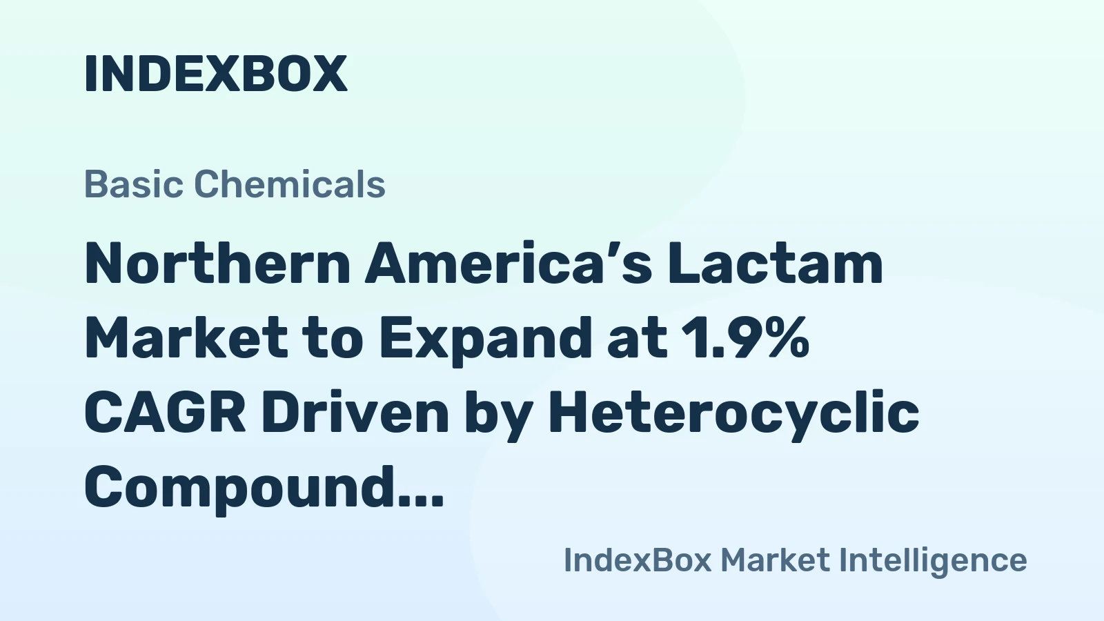 Northern America’s Lactam Market to Expand at 1.9% CAGR Driven by Heterocyclic Compound Demand