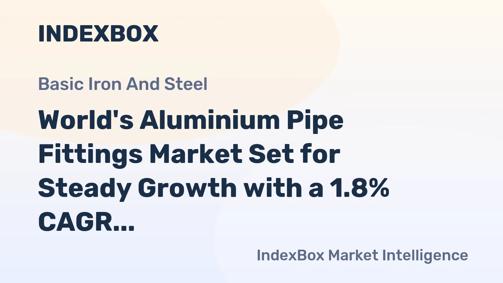 World's Aluminium Pipe Fittings Market Set for Steady Growth with a 1.8% CAGR Through 2035