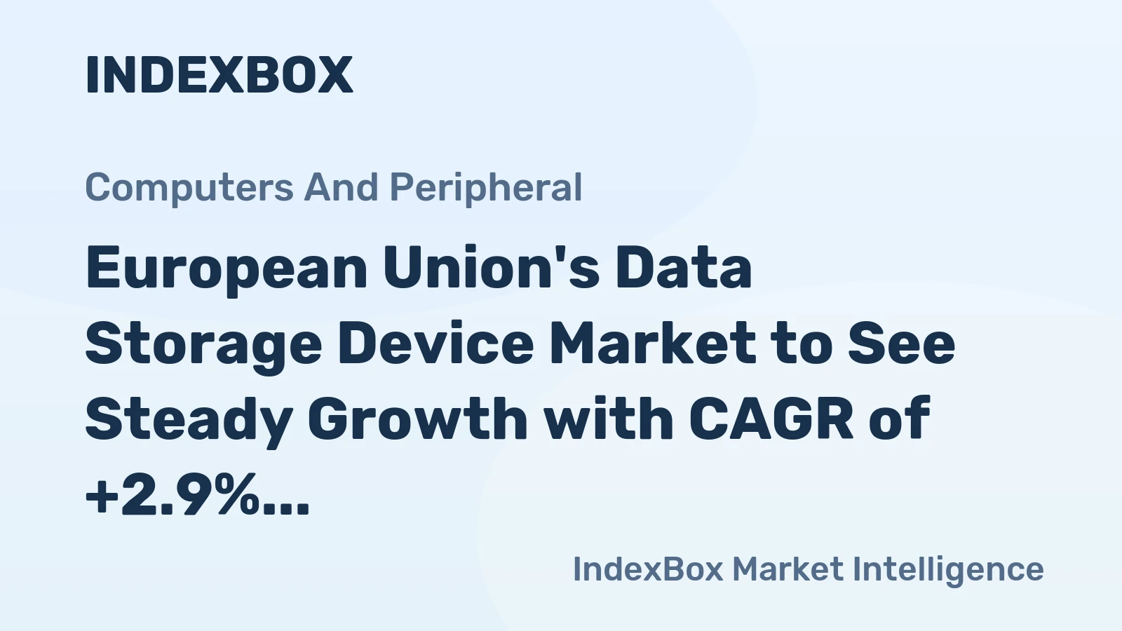 European Union's Data Storage Device Market to See Steady Growth with CAGR of +2.9% Leading to 77M Units by 2035