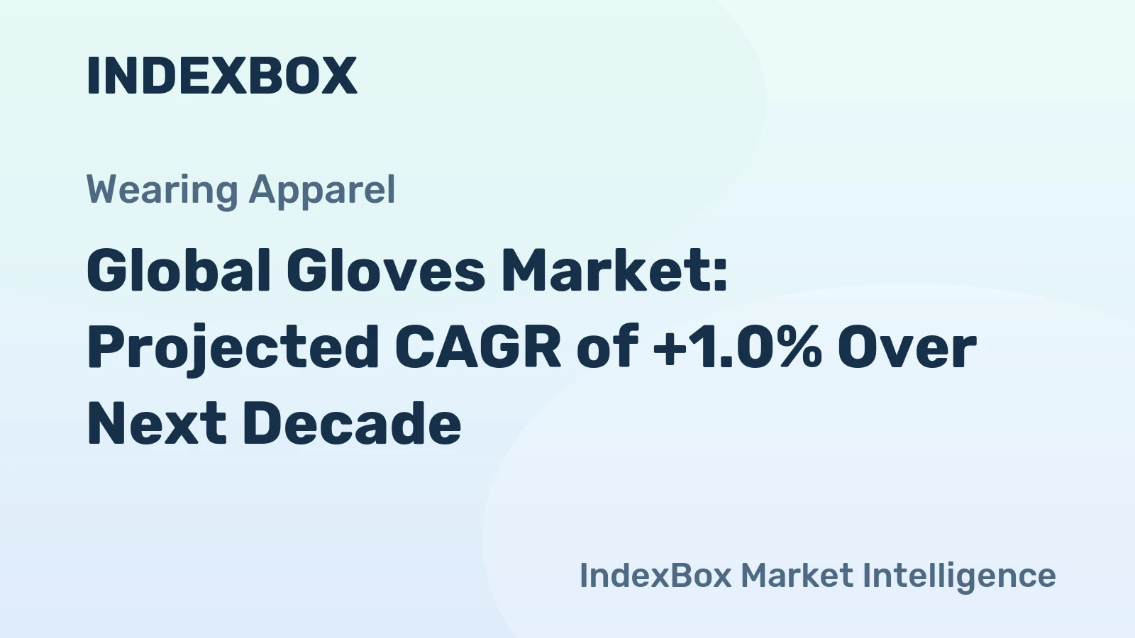 Global Gloves Market: Projected CAGR of +1.0% Over Next Decade