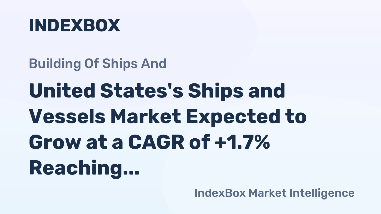 United States's Ships and Vessels Market Expected to Grow at a CAGR of +1.7% Reaching $918M by 2035