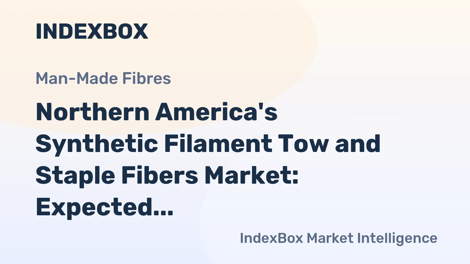 Northern America's Synthetic Filament Tow and Staple Fibers Market: Expected Growth in Volume to 1.3M Tons and Value to $5.1B by 2035