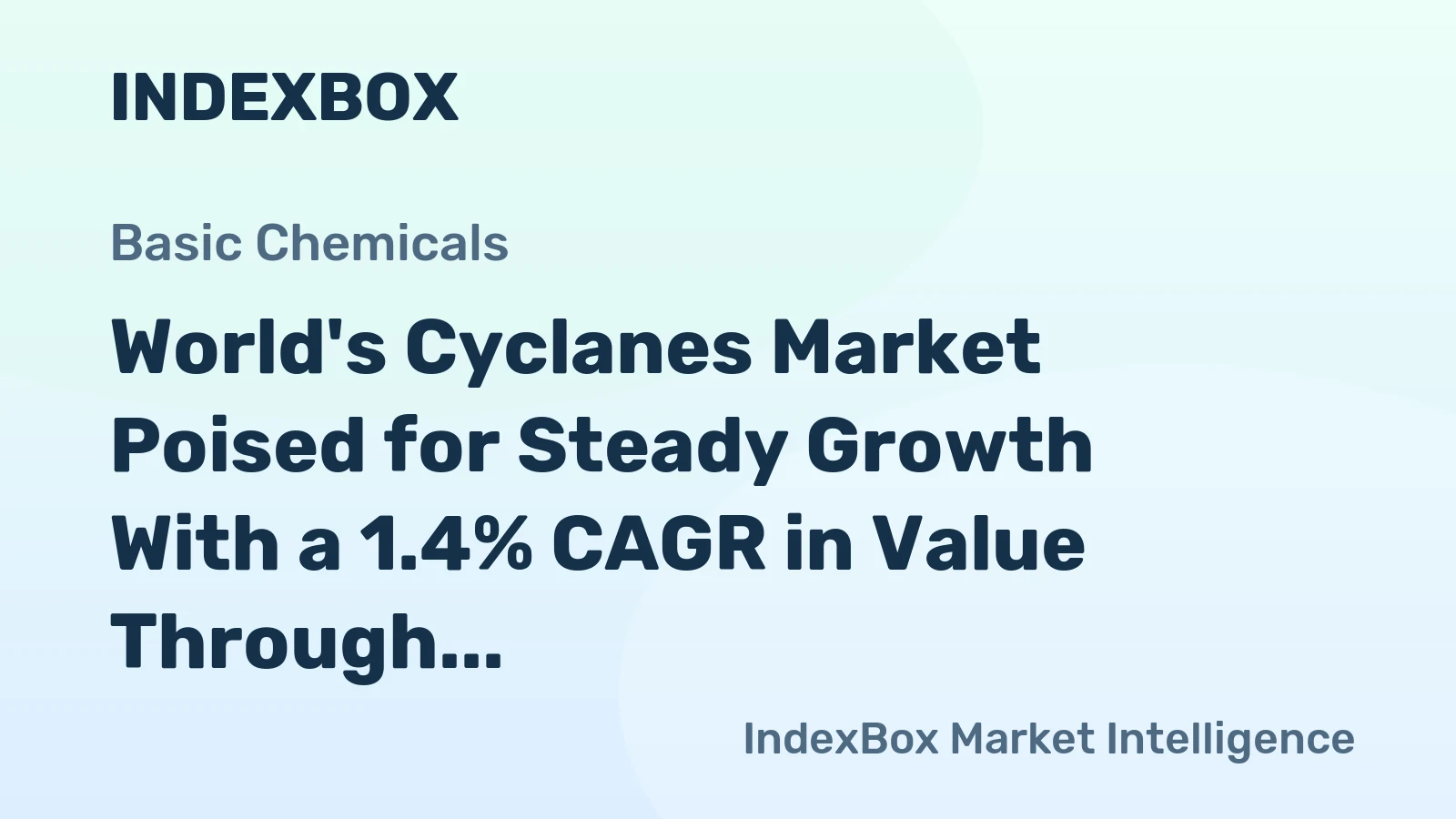 World's Cyclanes Market Poised for Steady Growth With a 1.4% CAGR in Value Through 2035
