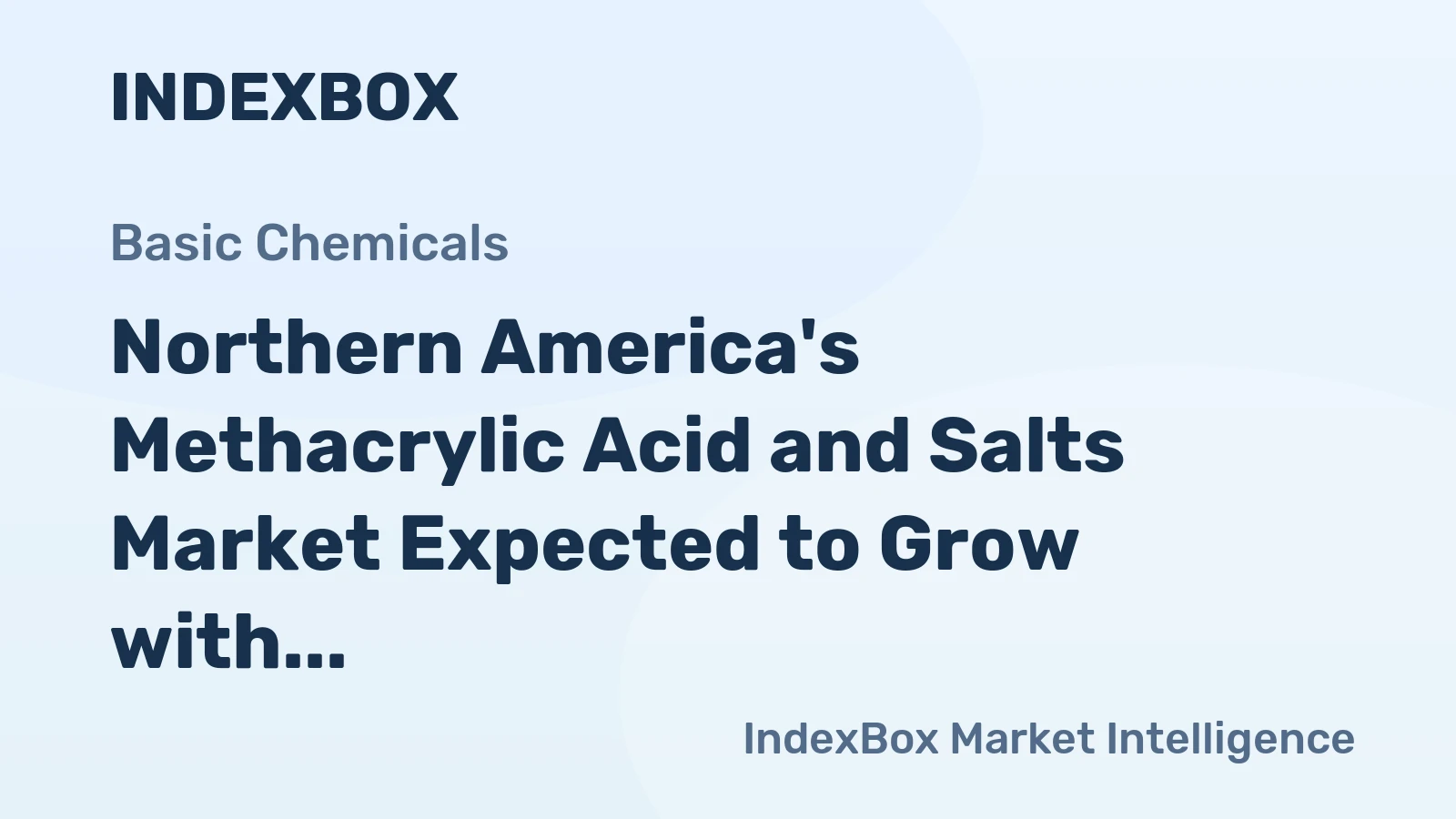 Northern America's Methacrylic Acid and Salts Market Expected to Grow with a CAGR of +0.1% from 2024 to 2035