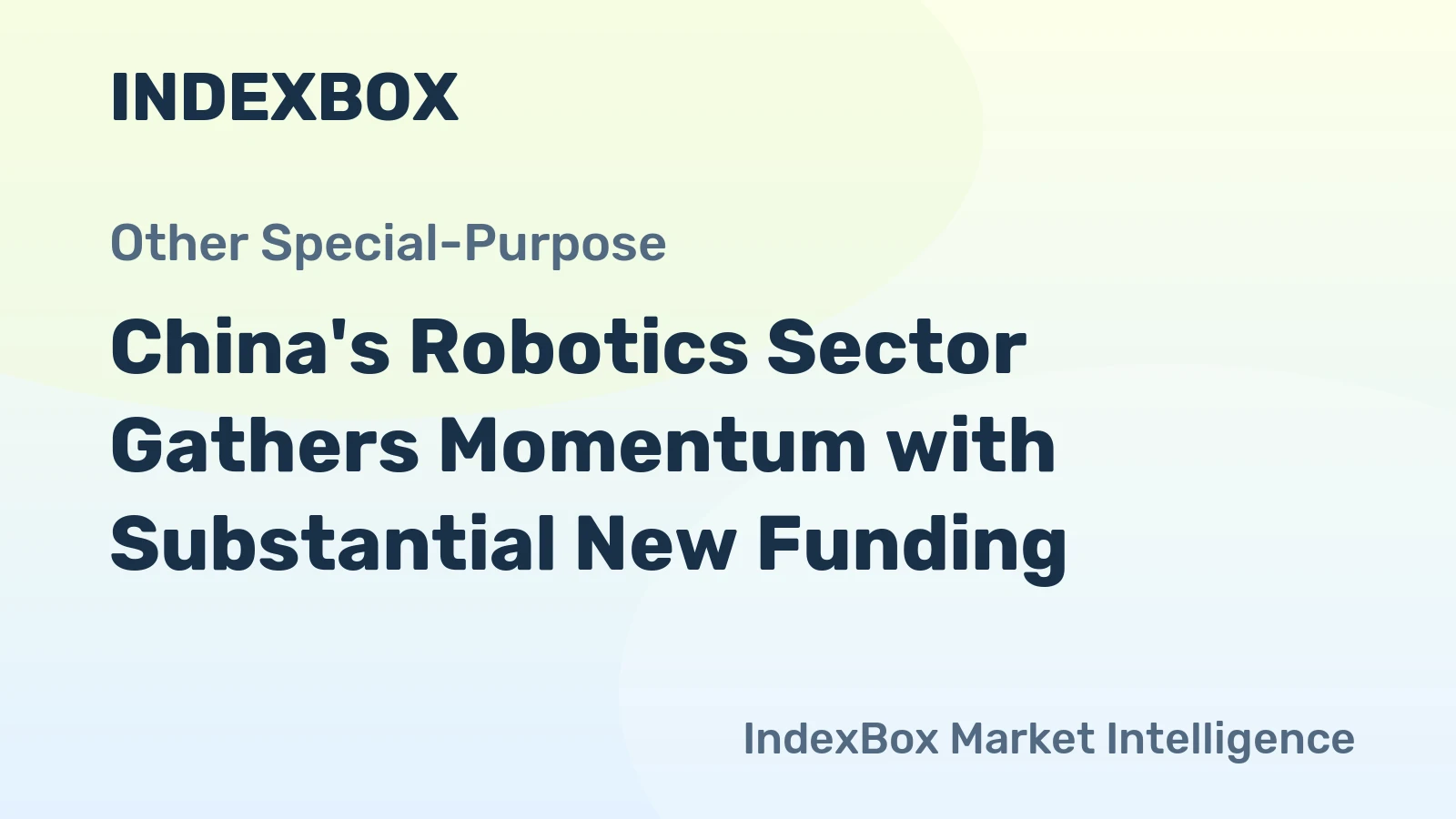China's Robotics Sector Gathers Momentum with Substantial New Funding