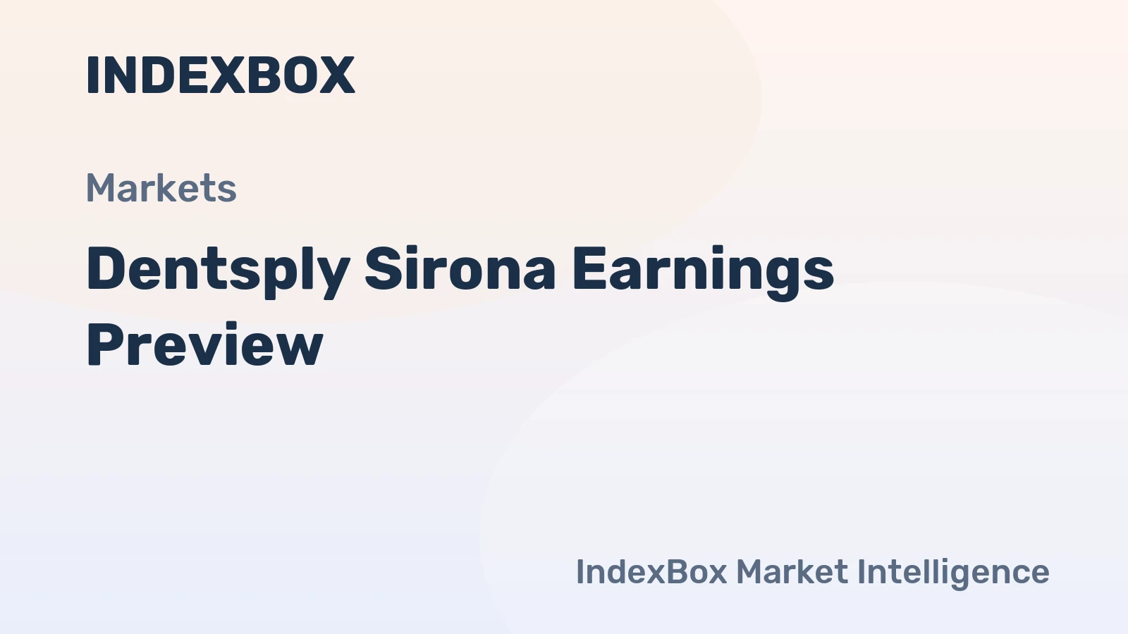 Dentsply Sirona Earnings Preview
