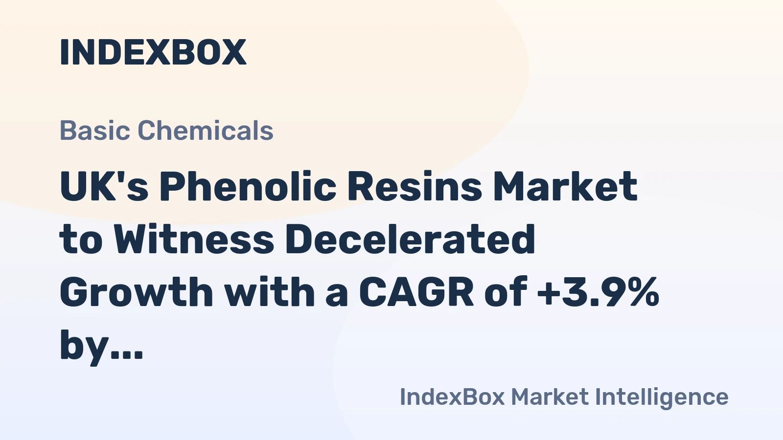 UK's Phenolic Resins Market to Witness Decelerated Growth with a CAGR of +3.9% by 2035