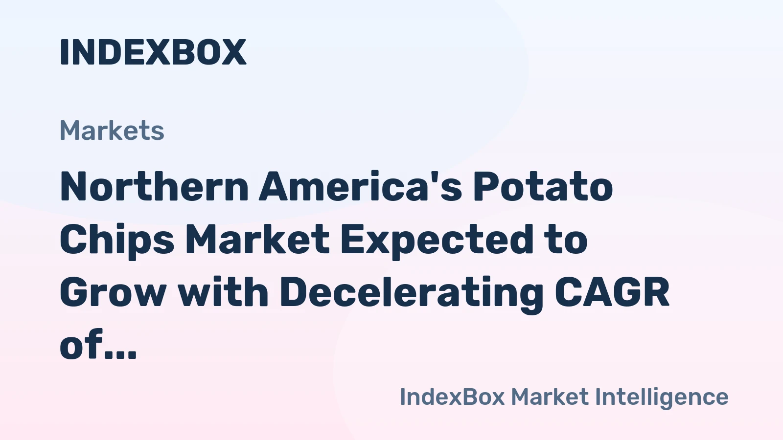 Northern America's Potato Chips Market Expected to Grow with Decelerating CAGR of +0.2% by 2035