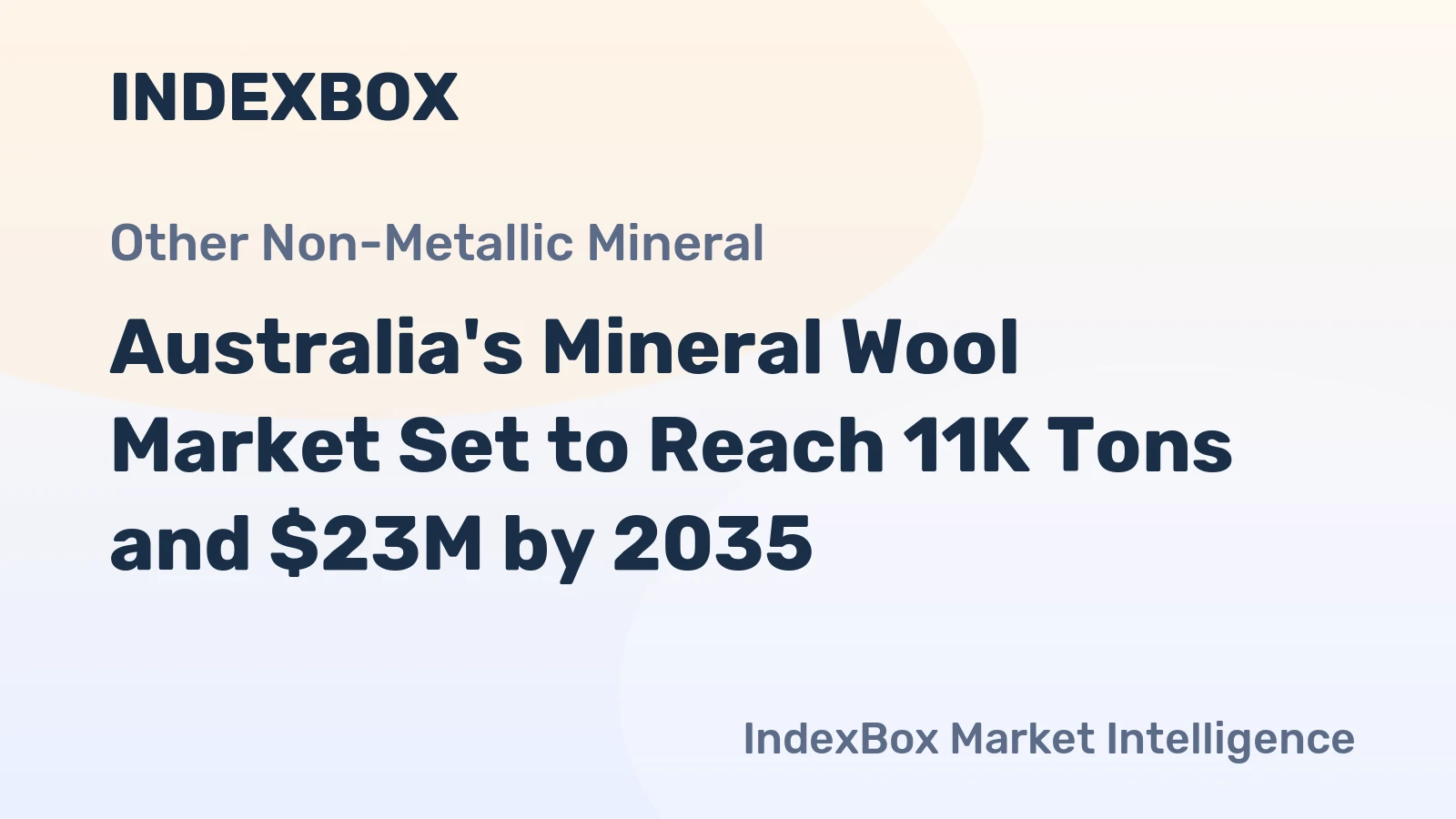 Australia's Mineral Wool Market Set to Reach 11K Tons and $23M by 2035