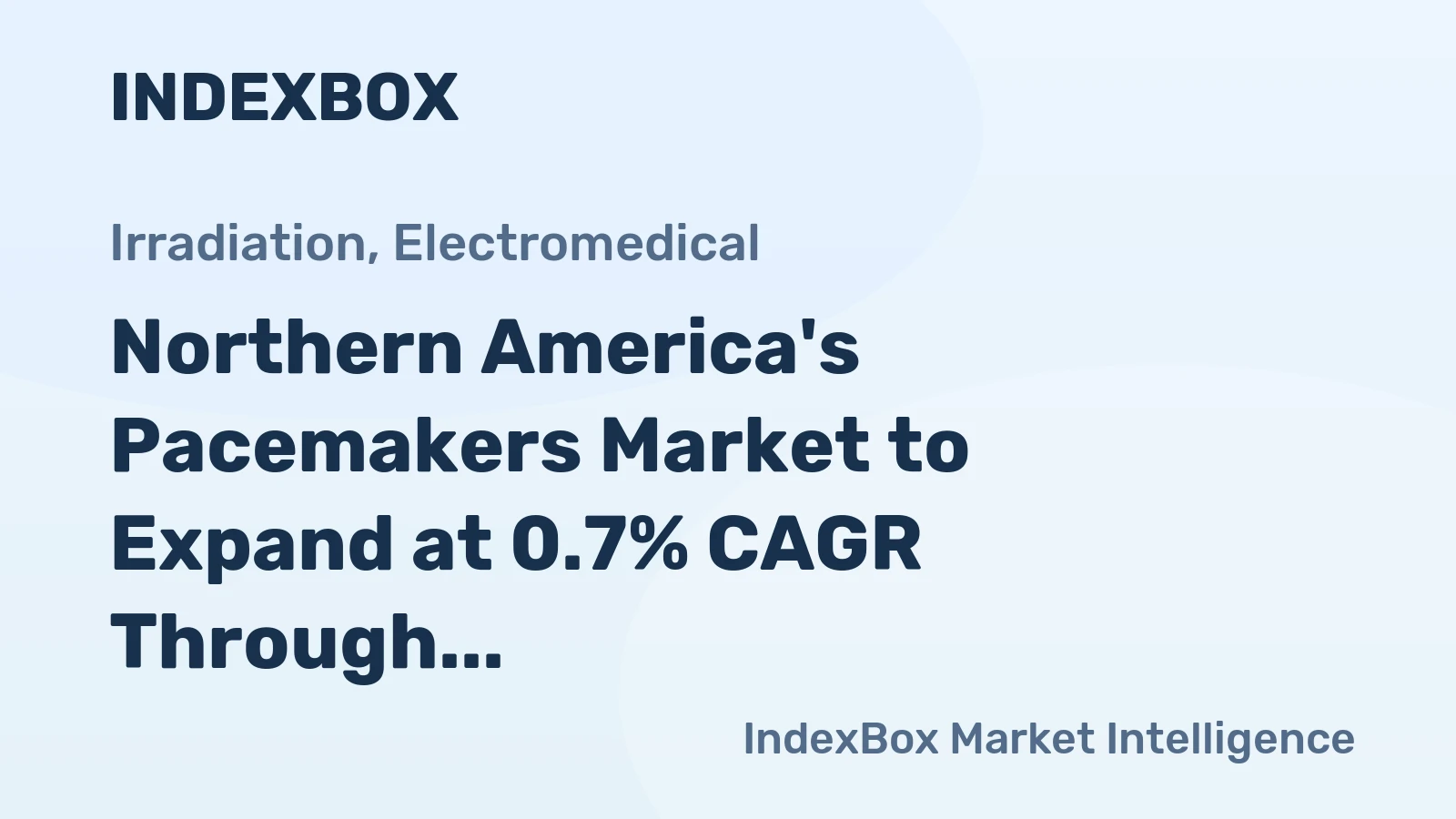 Northern America's Pacemakers Market to Expand at 0.7% CAGR Through 2035