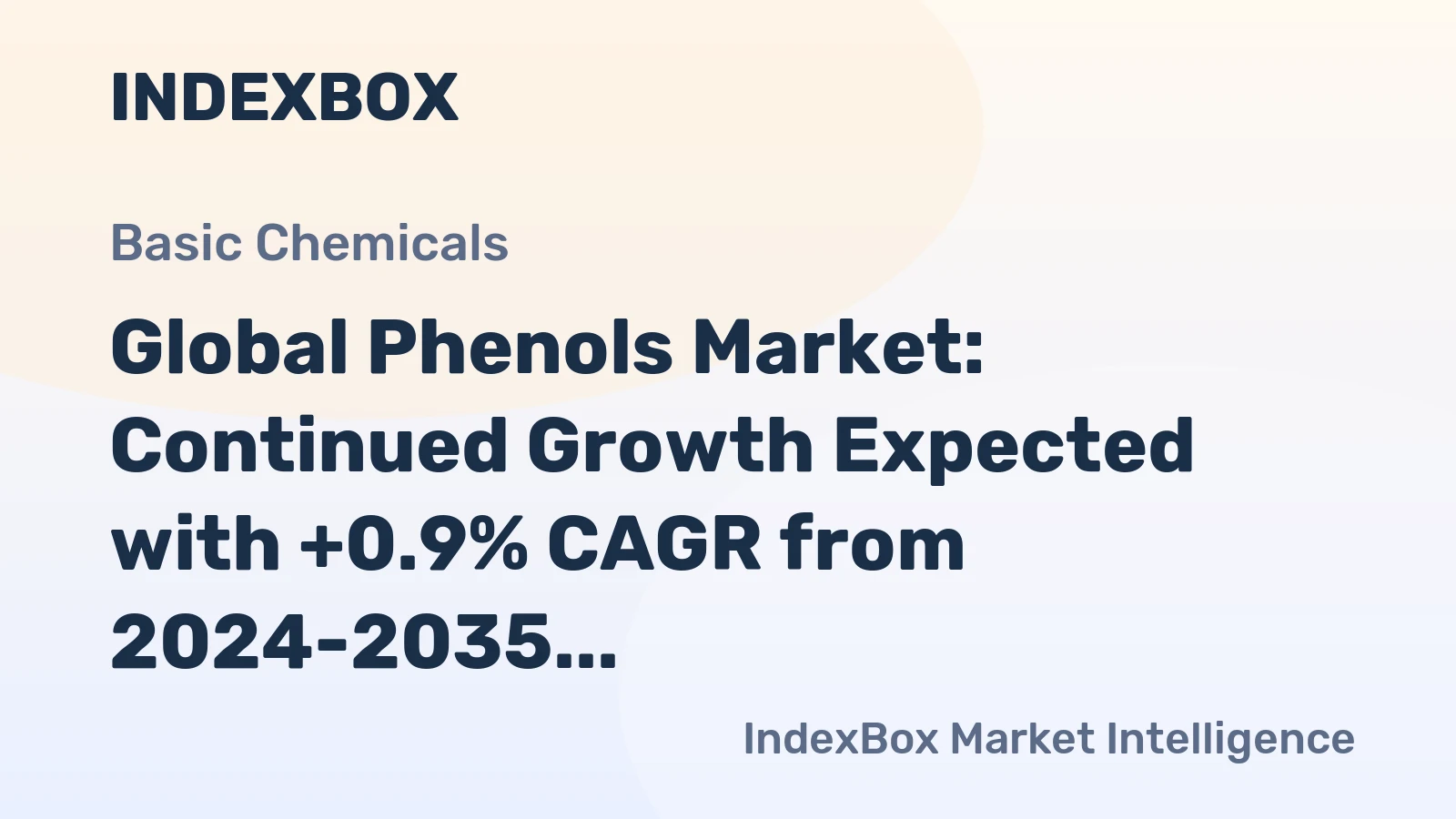 Global Phenols Market: Continued Growth Expected with +0.9% CAGR from 2024-2035
