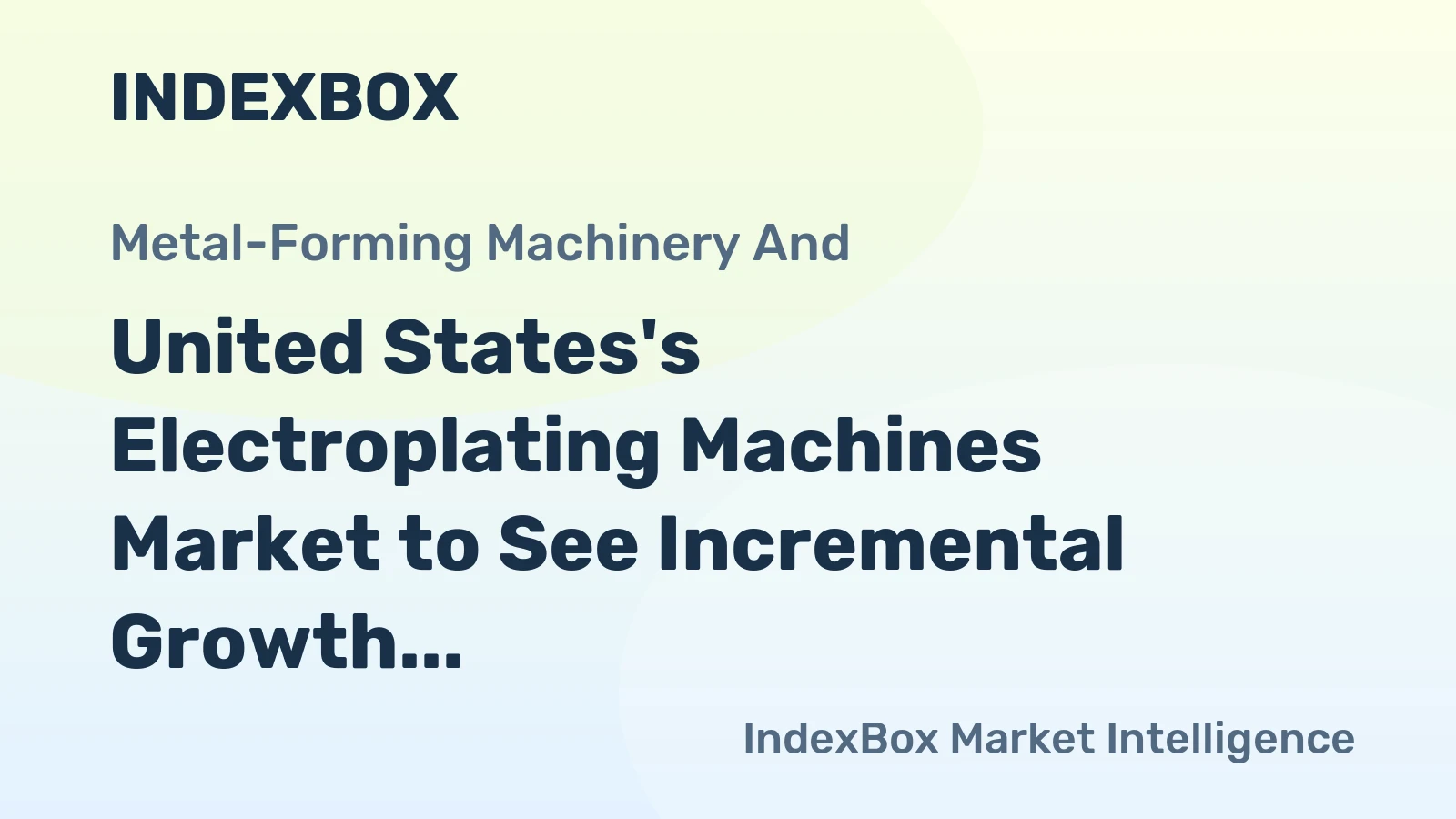United States's Electroplating Machines Market to See Incremental Growth with Anticipated CAGR of +1.6% from 2024 to 2035