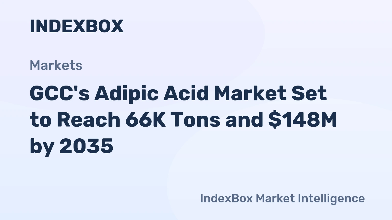 GCC's Adipic Acid Market Set to Reach 66K Tons and $148M by 2035