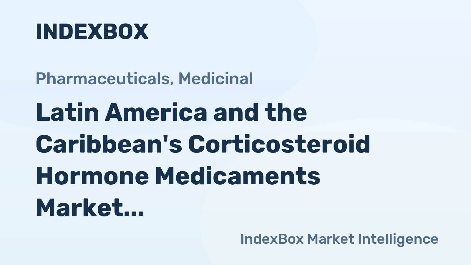 Latin America and the Caribbean's Corticosteroid Hormone Medicaments Market Poised for Steady Growth With a 1.9% CAGR