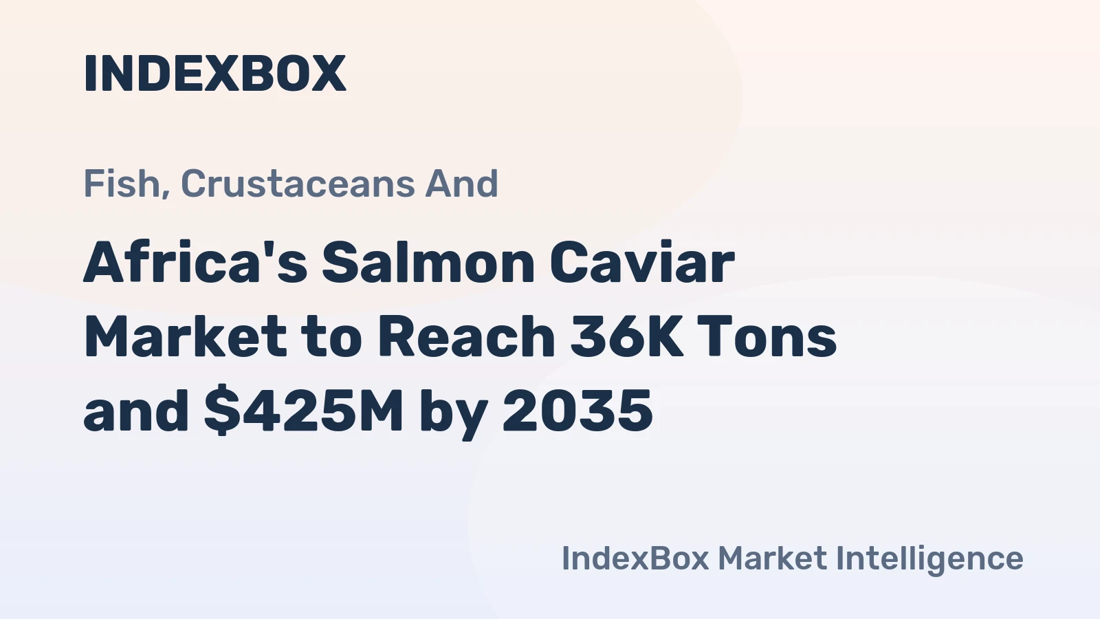 Africa's Salmon Caviar Market to Reach 36K Tons and $425M by 2035