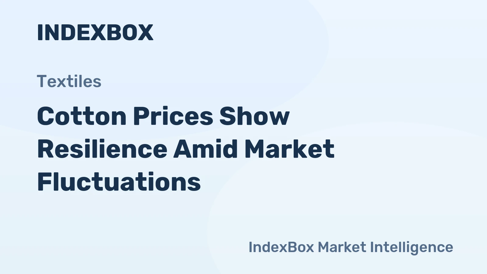 Cotton Prices Show Resilience Amid Market Fluctuations