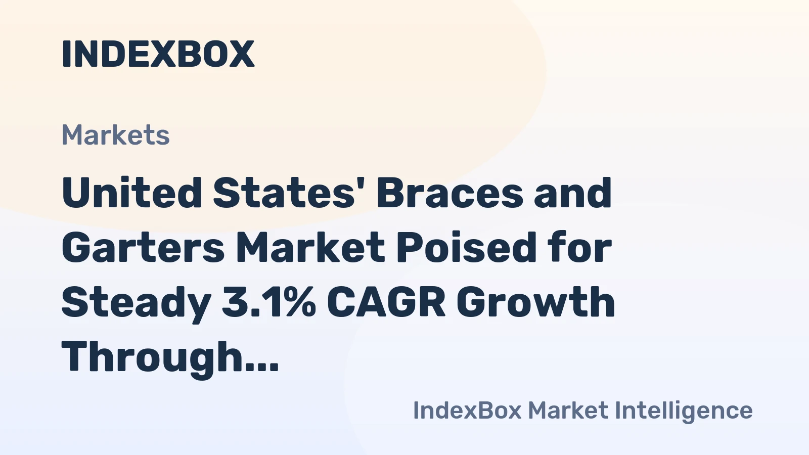 United States' Braces and Garters Market Poised for Steady 3.1% CAGR Growth Through 2035