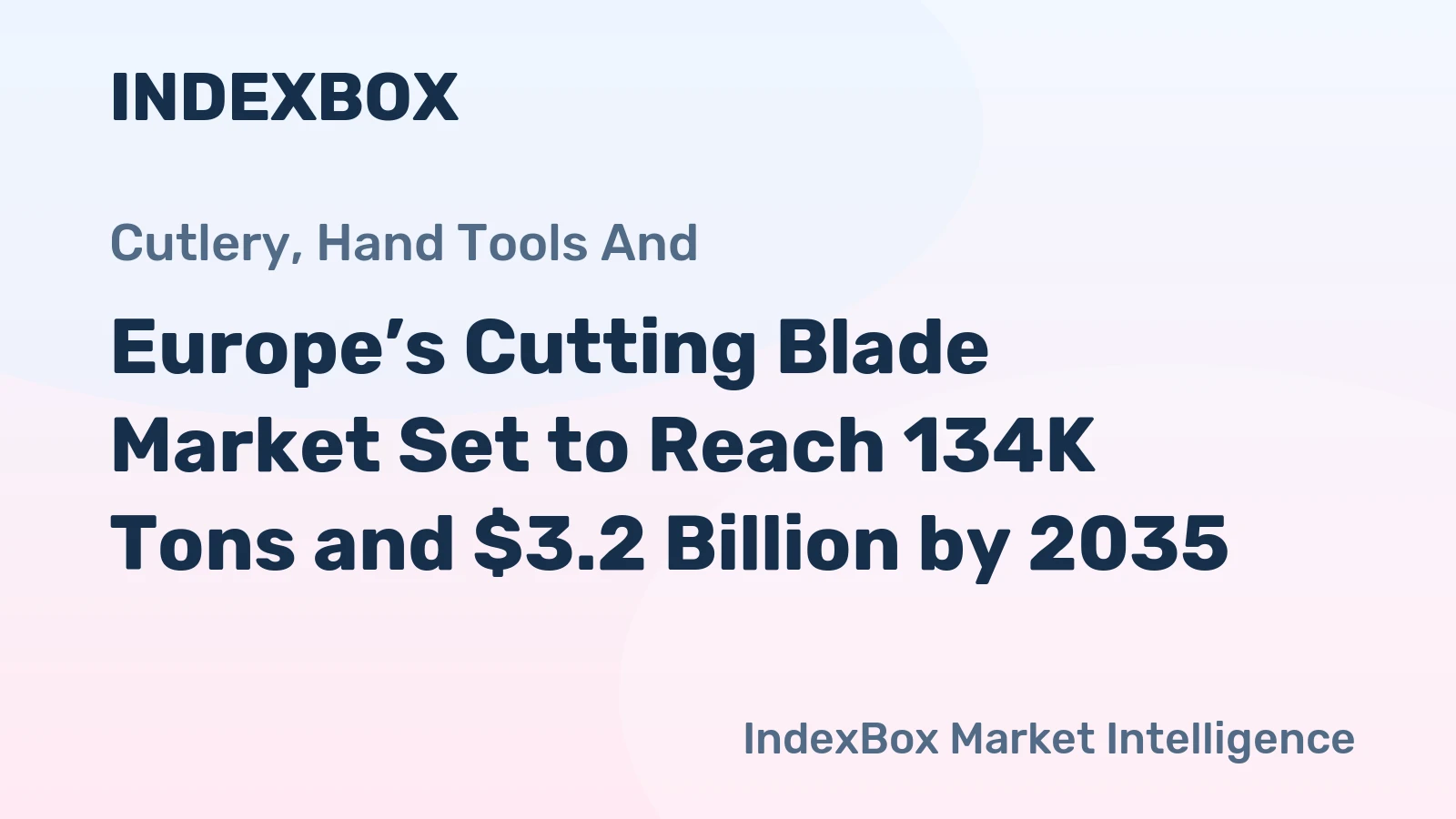 Europe’s Cutting Blade Market Set to Reach 134K Tons and $3.2 Billion by 2035