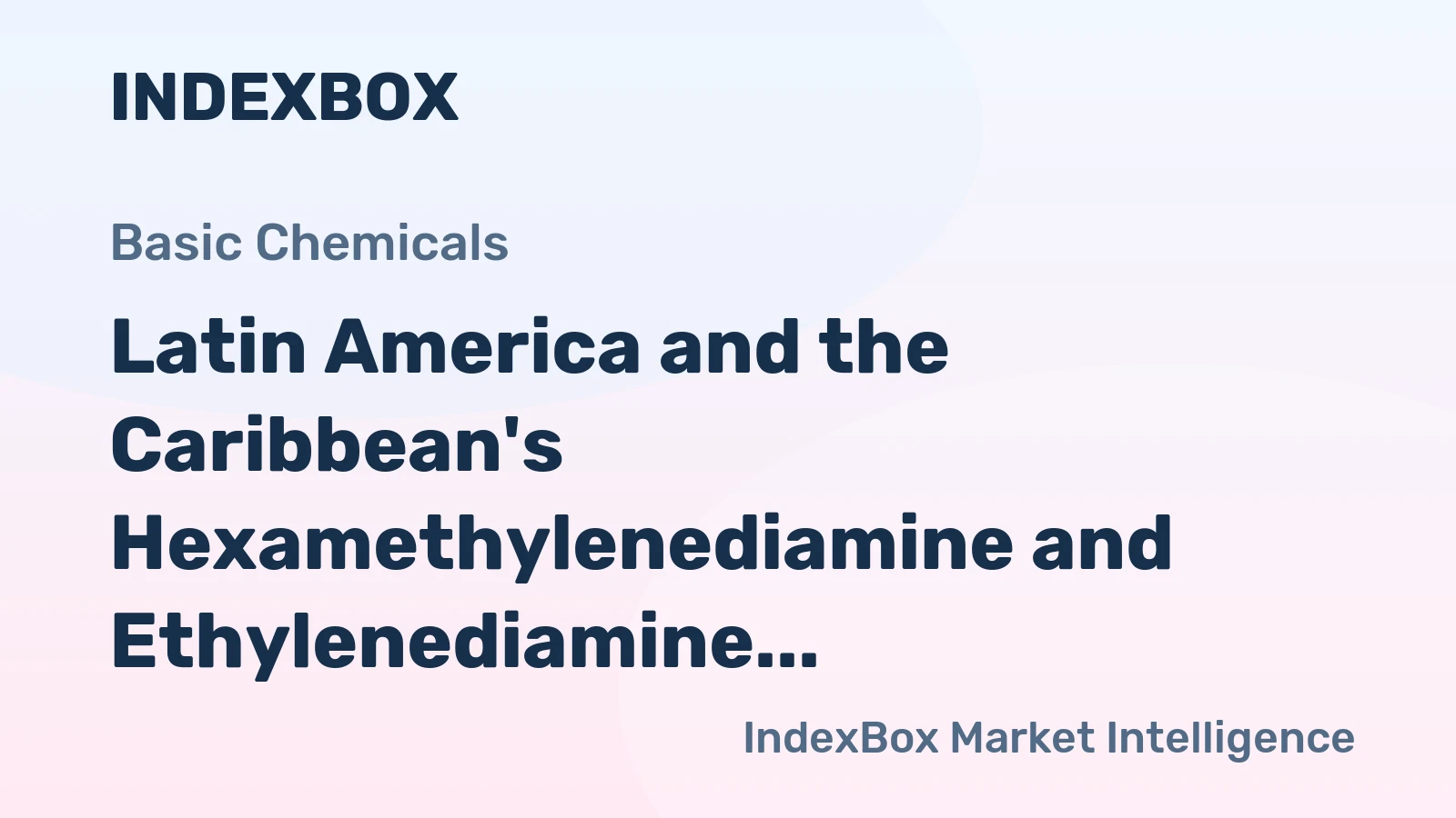 Latin America and the Caribbean's Hexamethylenediamine and Ethylenediamine Market to See Gradual Growth Reaching 1.2M tons by 2035, Valued at $5.2B