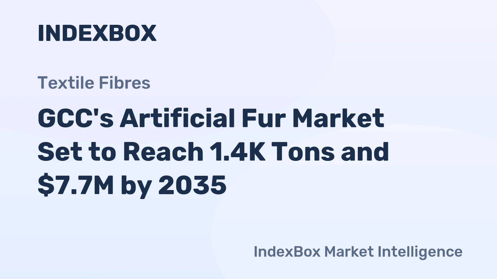 GCC's Artificial Fur Market Set to Reach 1.4K Tons and $7.7M by 2035