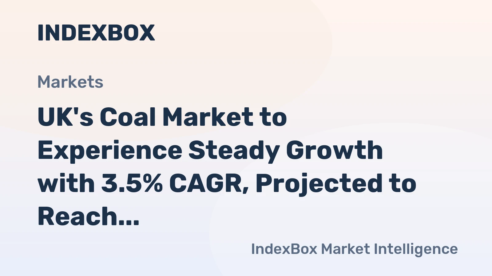 UK's Coal Market to Experience Steady Growth with 3.5% CAGR, Projected to Reach $580M by 2035