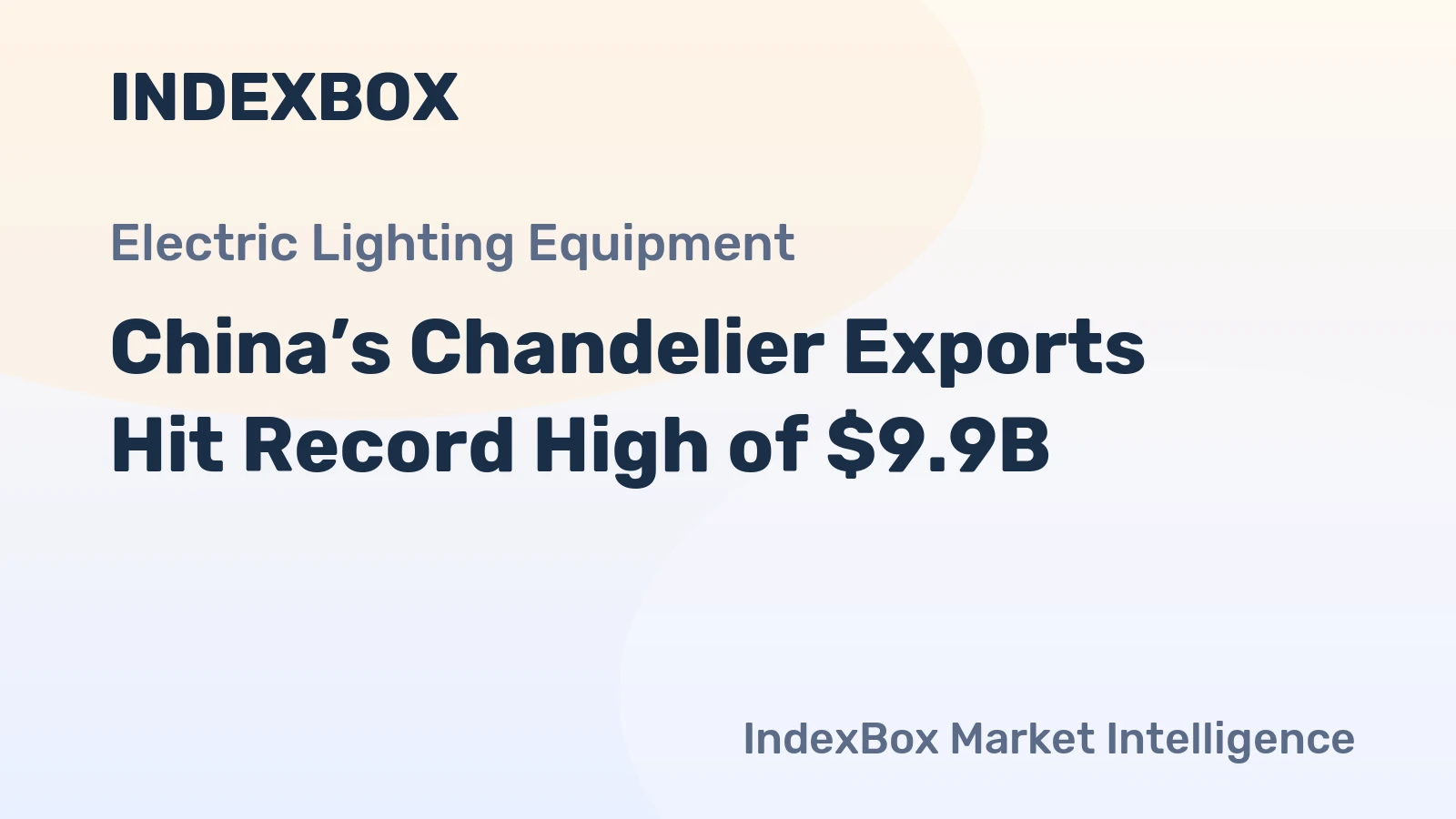 China’s Chandelier Exports Hit Record High of $9.9B