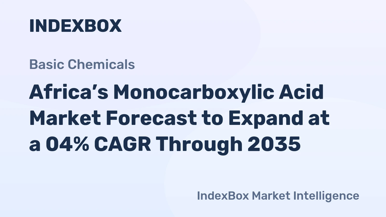 Africa’s Monocarboxylic Acid Market Forecast to Expand at a 04% CAGR Through 2035