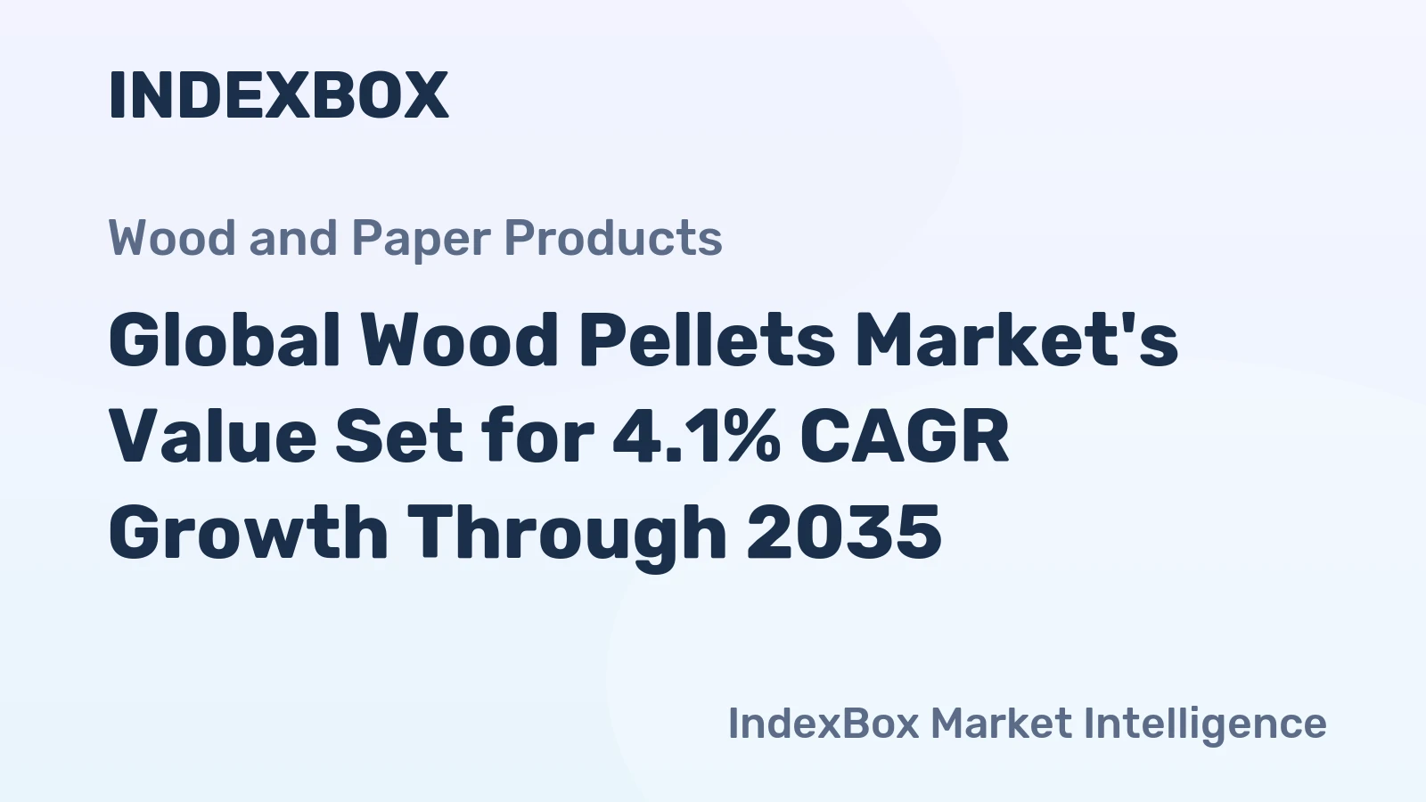 Global Wood Pellets Market's Value Set for 4.1% CAGR Growth Through 2035