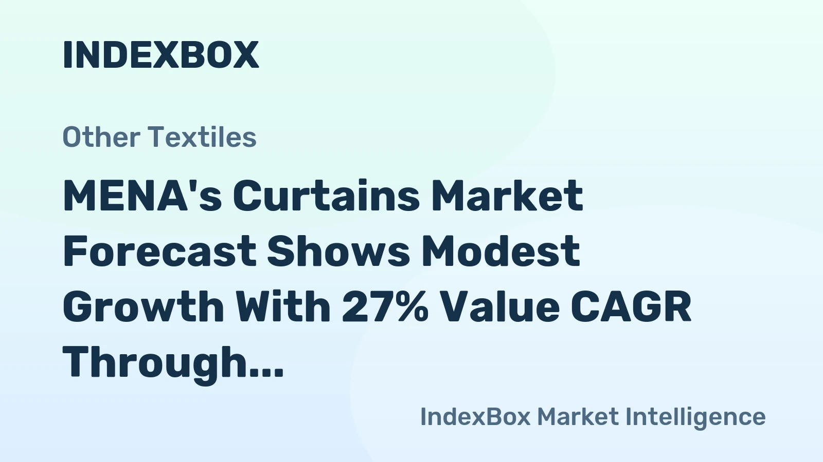 MENA's Curtains Market Forecast Shows Modest Growth With 27% Value CAGR Through 2035