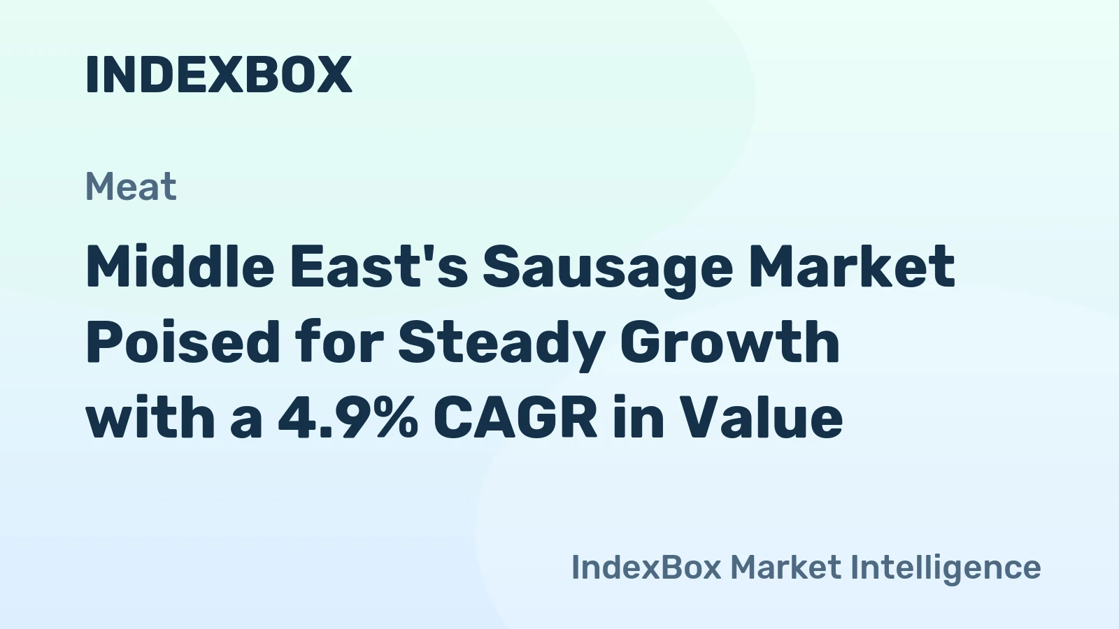 Middle East's Sausage Market Poised for Steady Growth with a 4.9% CAGR in Value