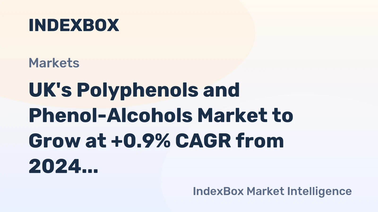 UK's Polyphenols and Phenol-Alcohols Market to Grow at +0.9% CAGR from 2024 to 2035